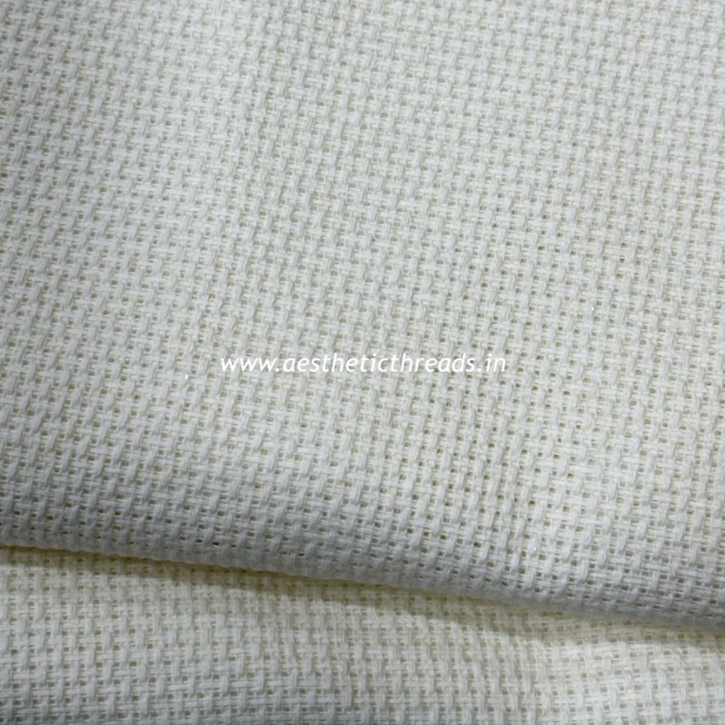Aida fabric - 15 ct CREAM (in meters)